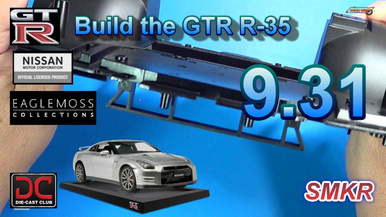 Build the Nissan GT-R R35 Issue 9 Stage 31 - Adding Rear Exhaust Holder ...