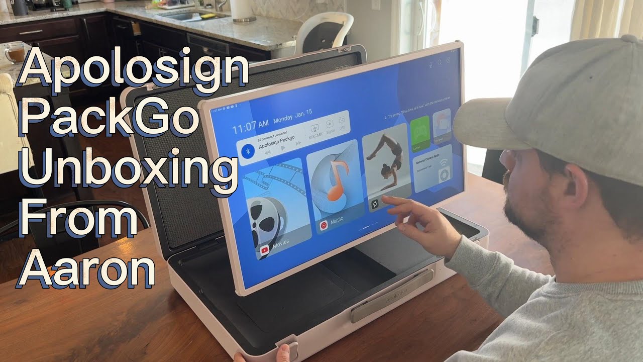 Apolosign PackGo - A Smart Screen In A Briefcase - YouTube