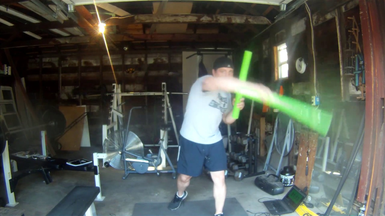 Virtual Boxing | Foam Sticks | Working on Defense in Boxing - YouTube