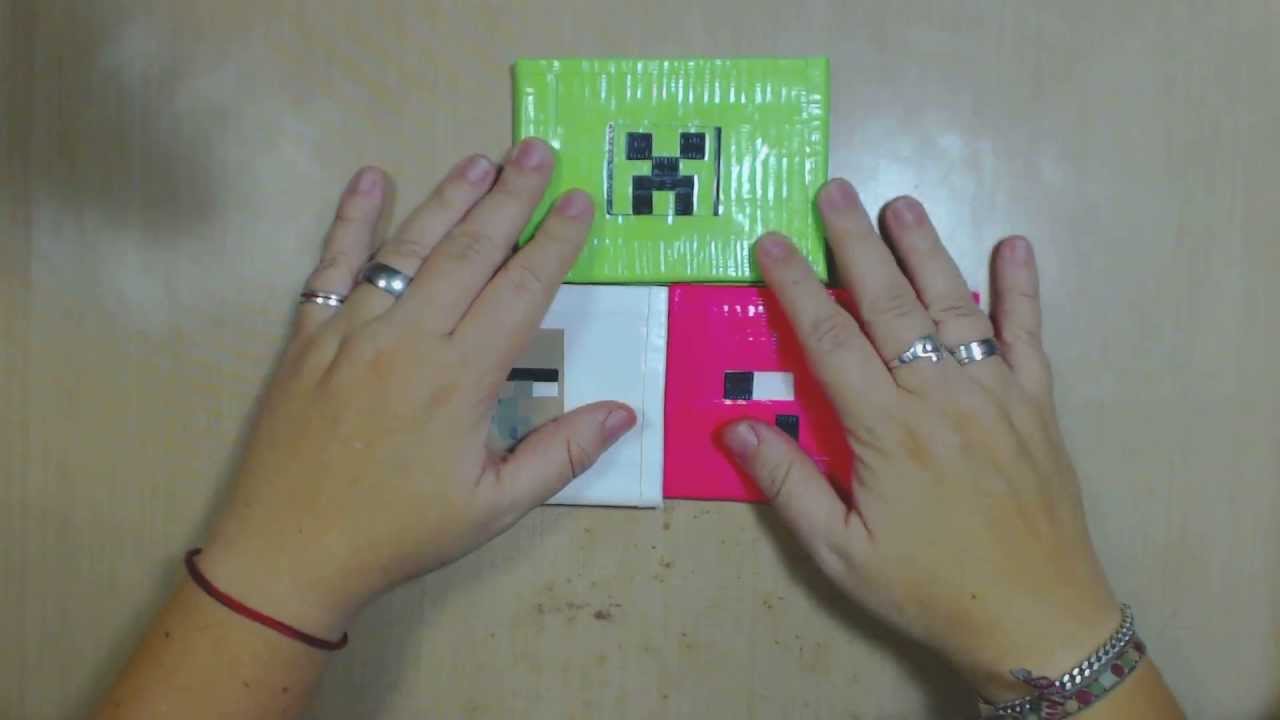 Duck Tape Wallets Minecraft Series 1 - YouTube