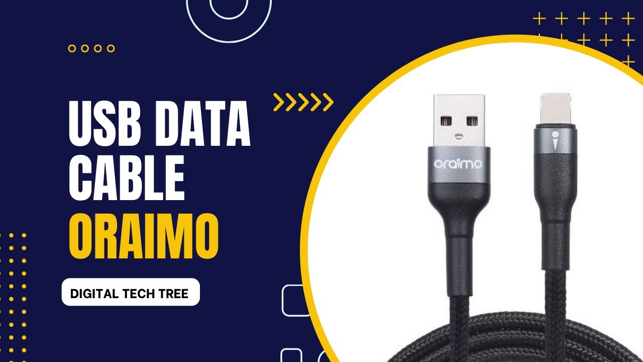 Oraimo USB Data Cable | Mobile fast charger #usb #cable - YouTube