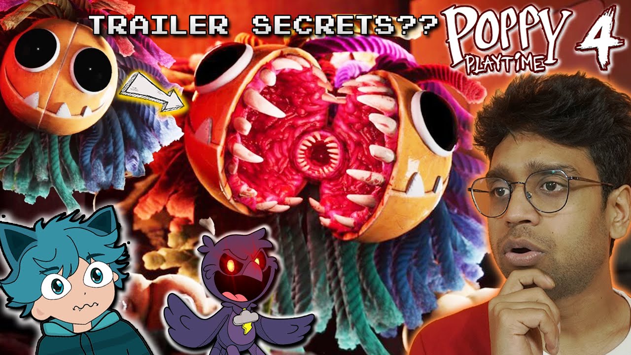 Poppy Playtime Chapter 4 Official Trailer - YARNABY : Experiment No ...