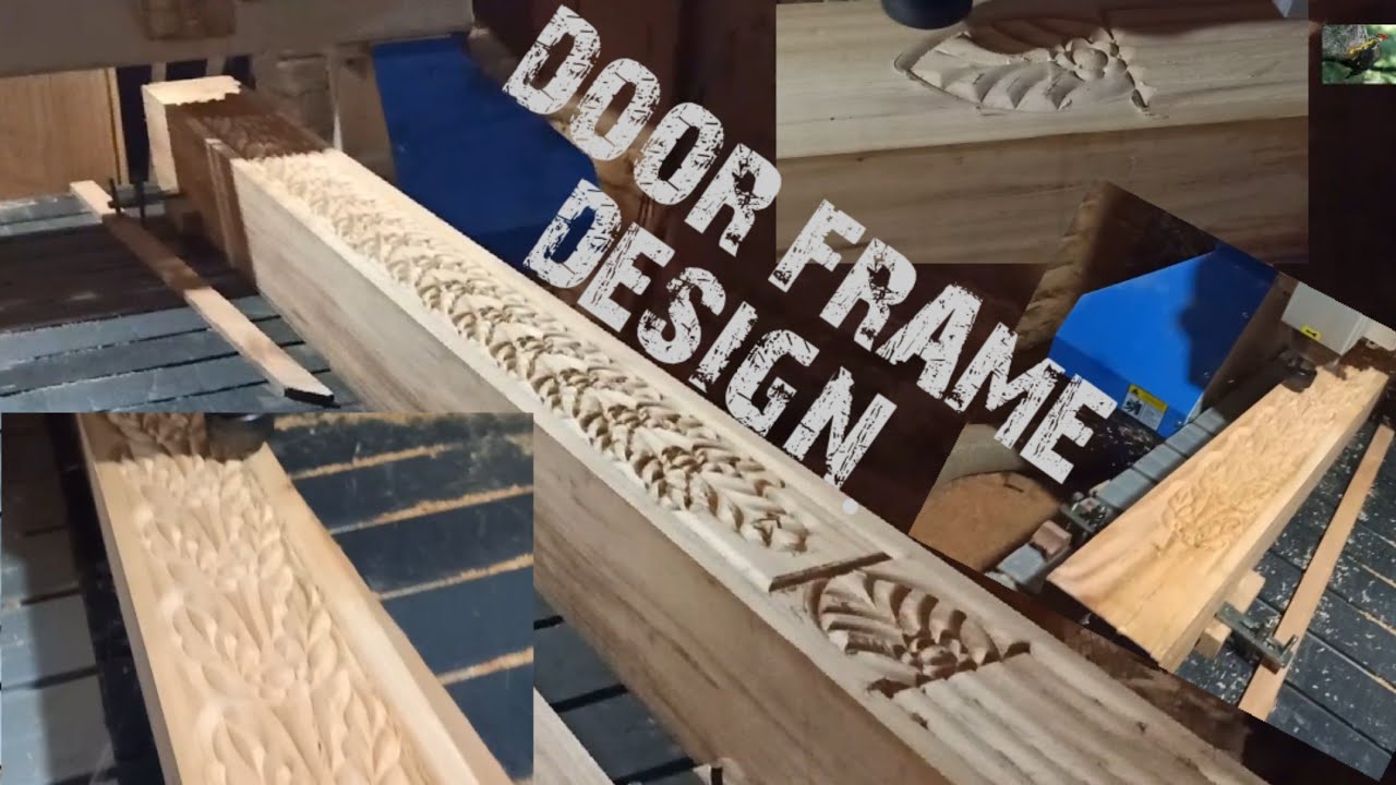 Crafted Wood Door Frame Design by CNC Router. - YouTube