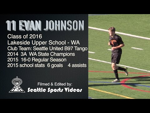 Evan Johnson Soccer Highlights - YouTube