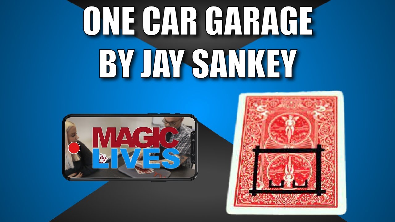 One Car Garage by Jay Sankey | Card Can Fit A Car! - YouTube