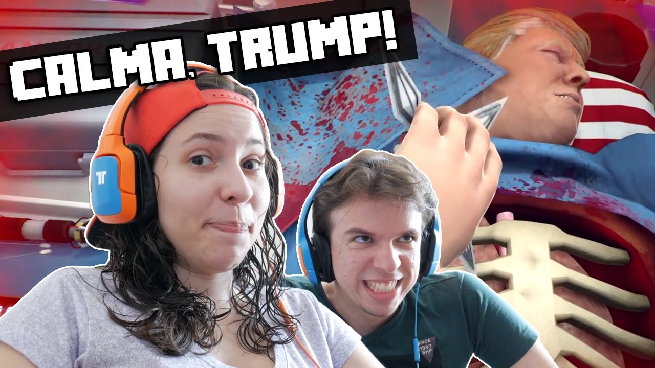 Surgeon Simulator - VAMOS SALVAR O TRUMP! | Jogando de2 - YouTube