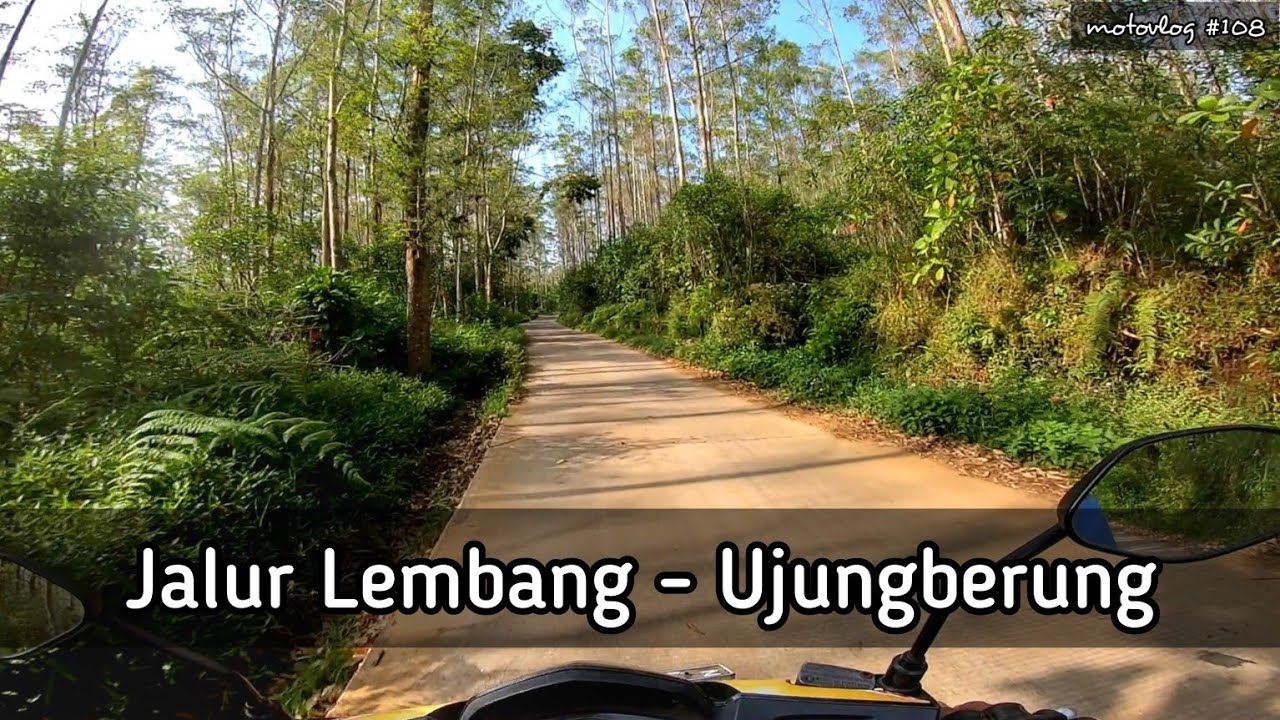 Jalur Lembang Ujungberung Bandung Via Maribaya - Palintang - YouTube