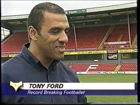 Tony Ford record breaking footballer on Calendar - YouTube