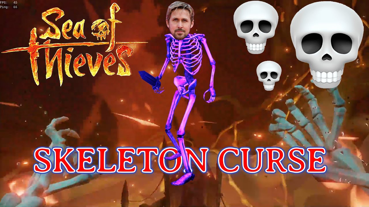 I got the SKELETON CURSE in Sea of Thieves - YouTube