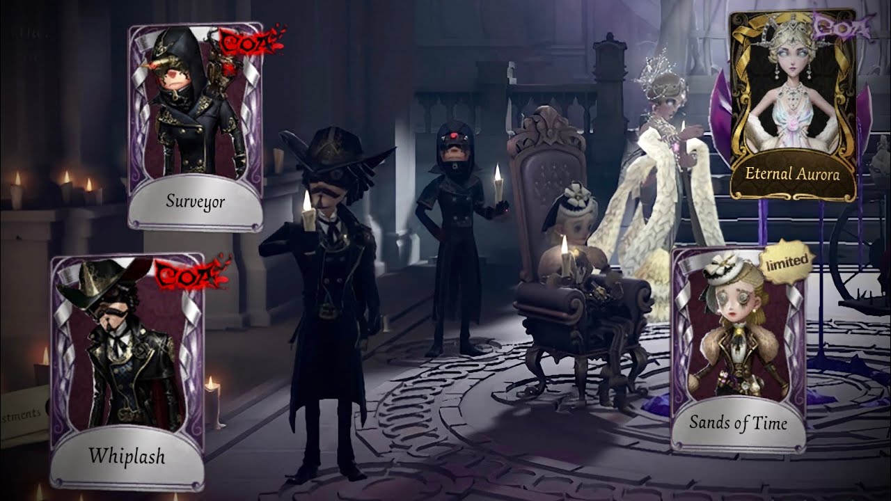 Identity V | COA COSTUMES *FULL* TAROT TEAM! | Perfumer + Coordinator ...