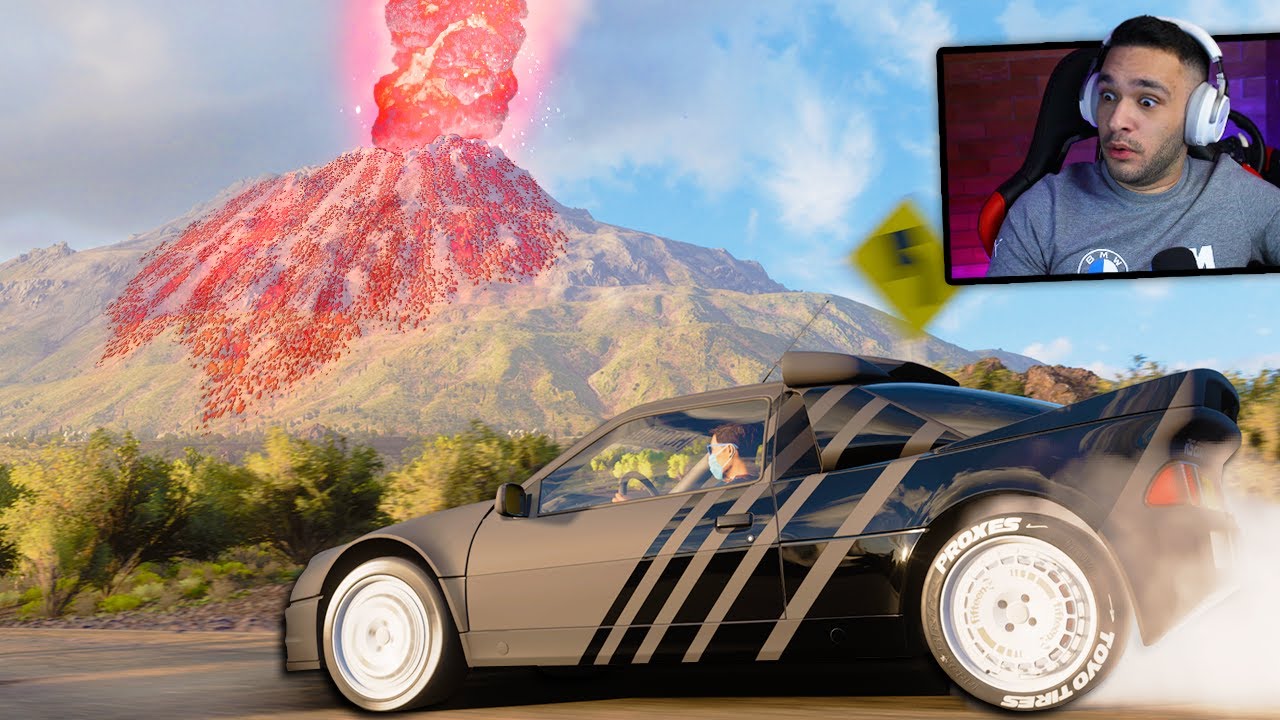 TERREMOTOS e VULCÃO em ERUPÇÃO no NOVO Forza Horizon 5! - YouTube