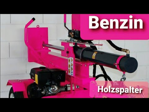 Er schafft die Energiewende , Benzin Meter Holz Spalter . Test