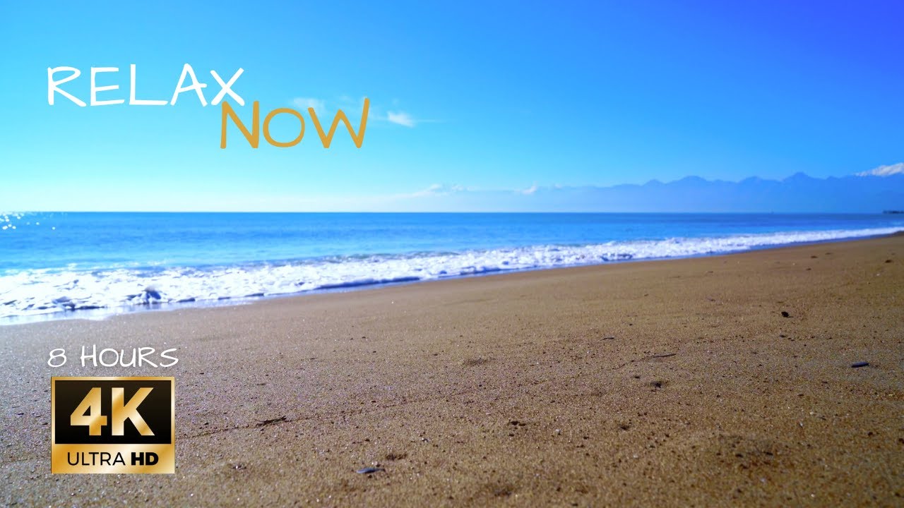 What an amazing beach!🤩4K Tropical Beach🏝Oceanfront Ambience | Ocean ...