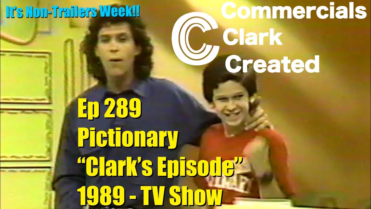 CCC Ep 289 - Pictionary “Clark’s Episode” - 1989 TV Game Show - YouTube