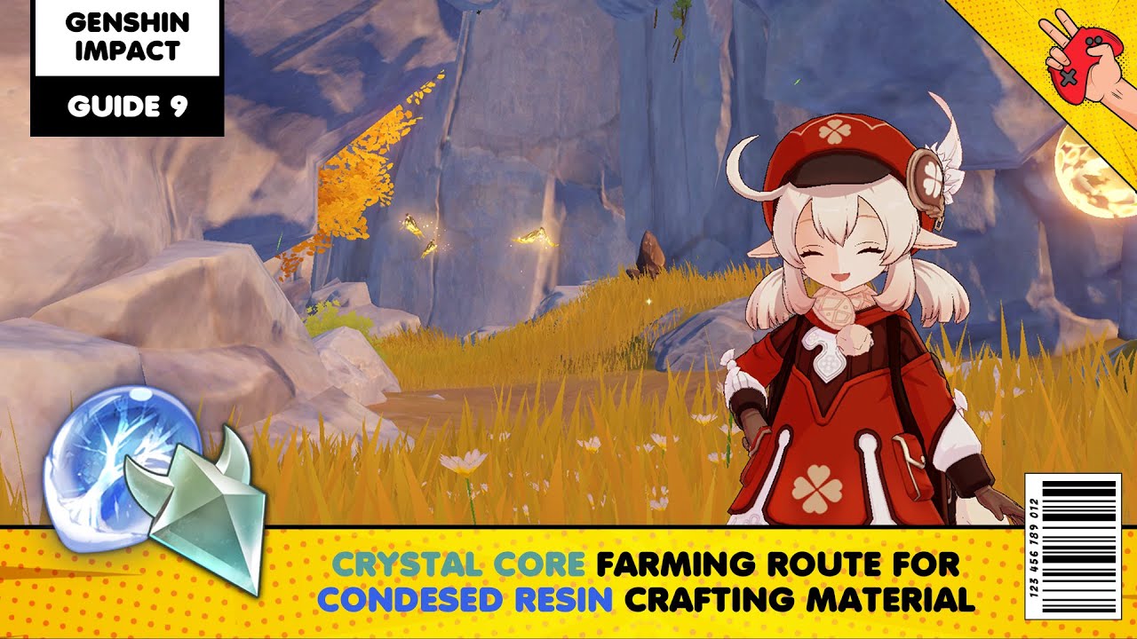 Genshin Impact Guide: Crystal Core Farm Route - YouTube