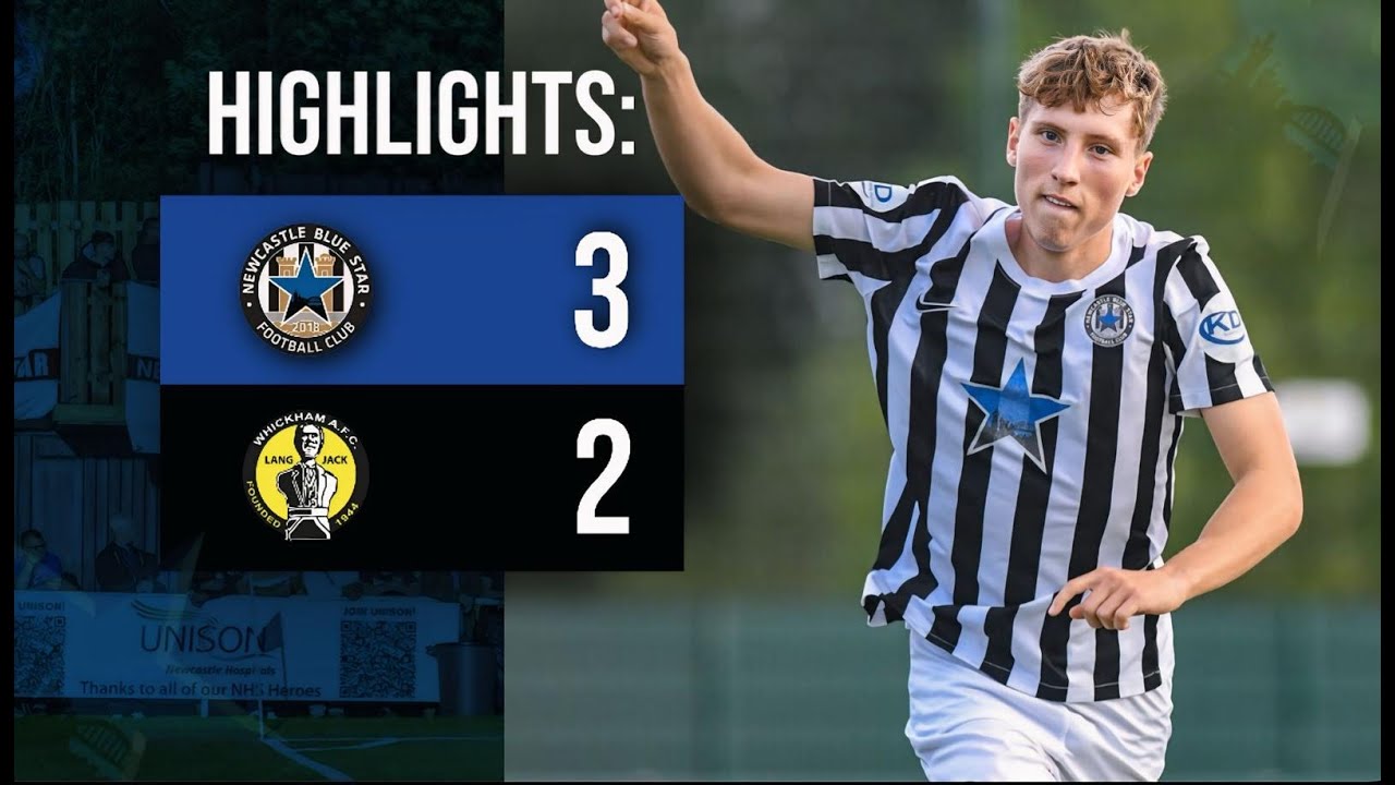 Newcastle Blue Star 3 - 2 Whickham AFC 26 Oct 2024 - YouTube