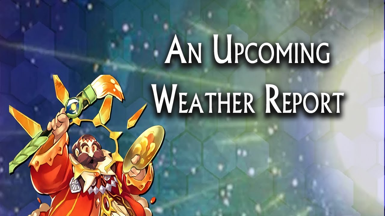 An Upcoming Weather Report - YouTube