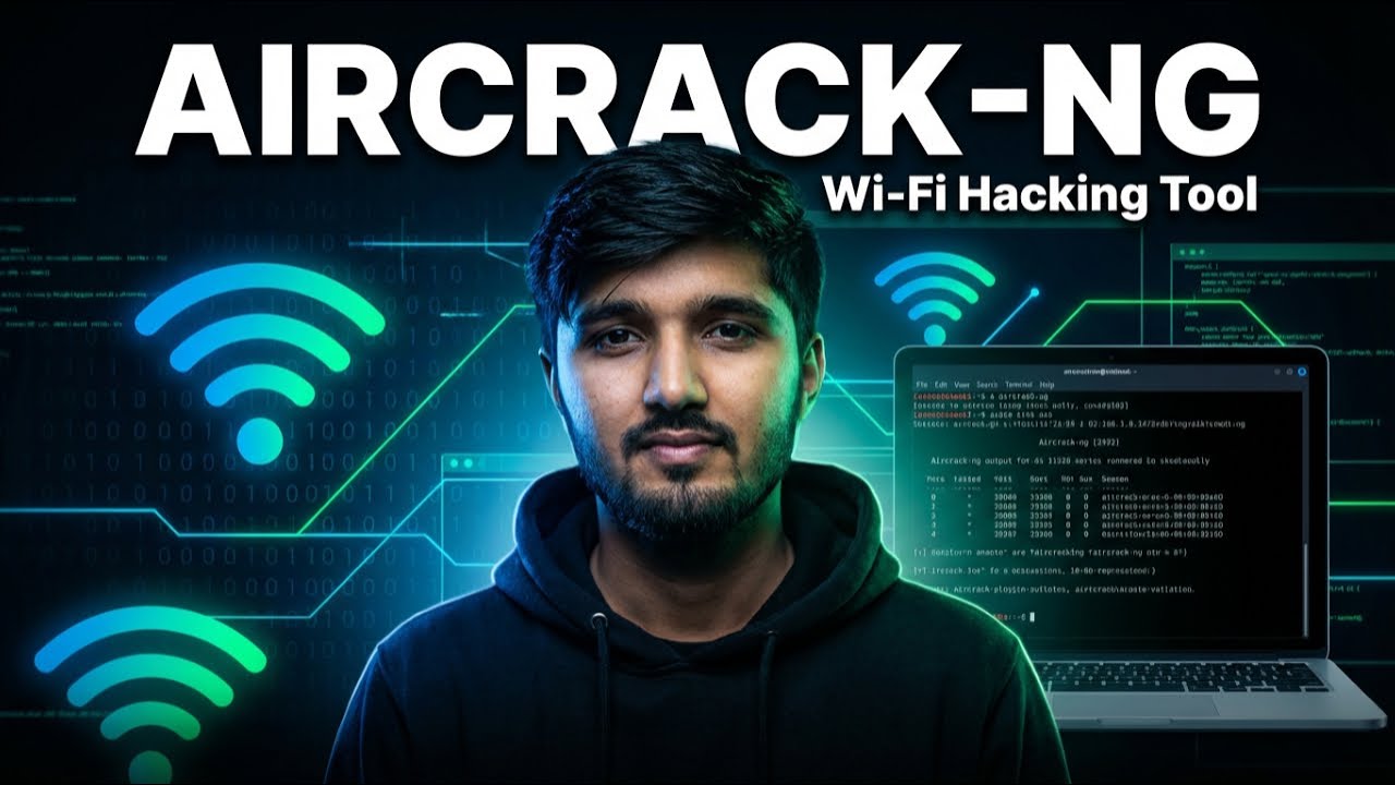Master Aircrack-ng ⚡ | Wi-Fi Security Testing Like a Pro - YouTube