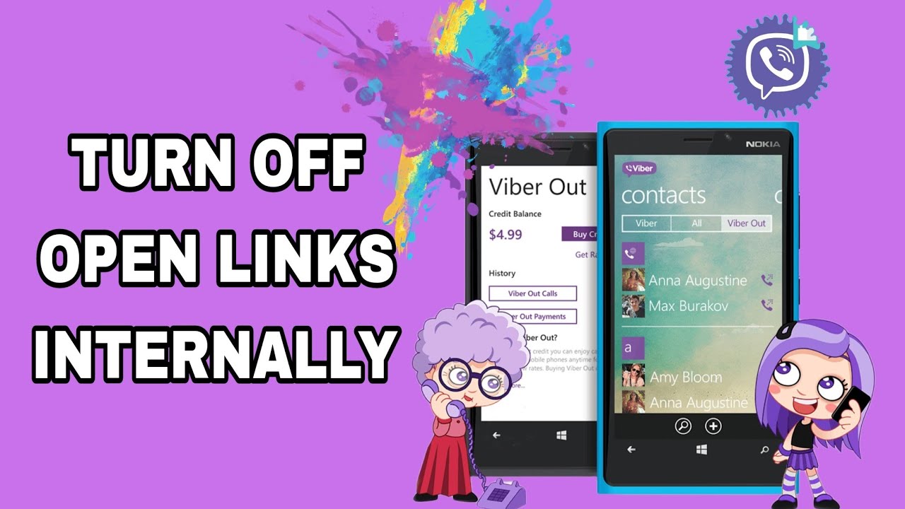 How To Turn Off Open Links Internally On Viber App - YouTube
