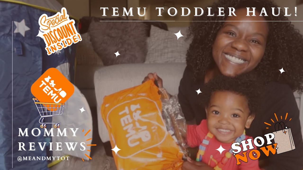 Temu Toddler Haul | Temu Toys | Mommy Review | First Impressions - YouTube