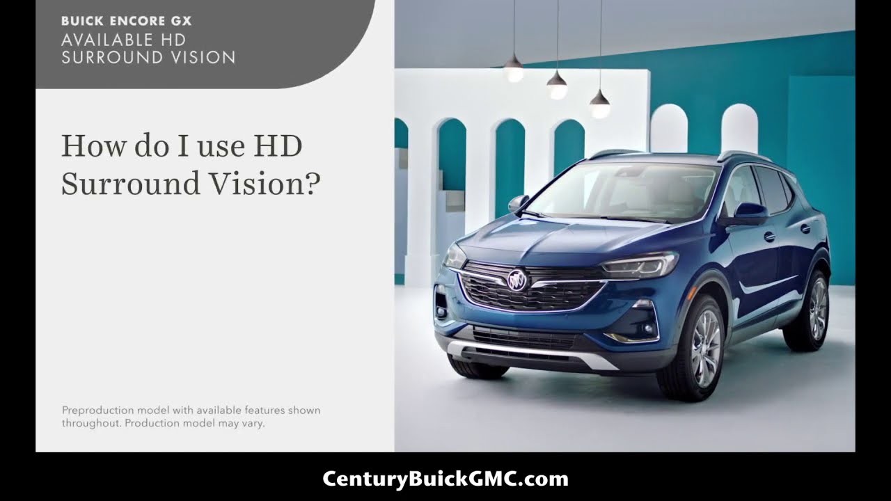 How To Use HD Surround Vision | Century Buick GMC - YouTube