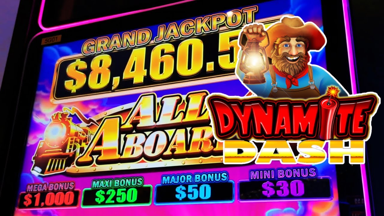 All Bonuses on All Aboard Dynamite Dash Slot Machine! Great Session! 🚂 ...