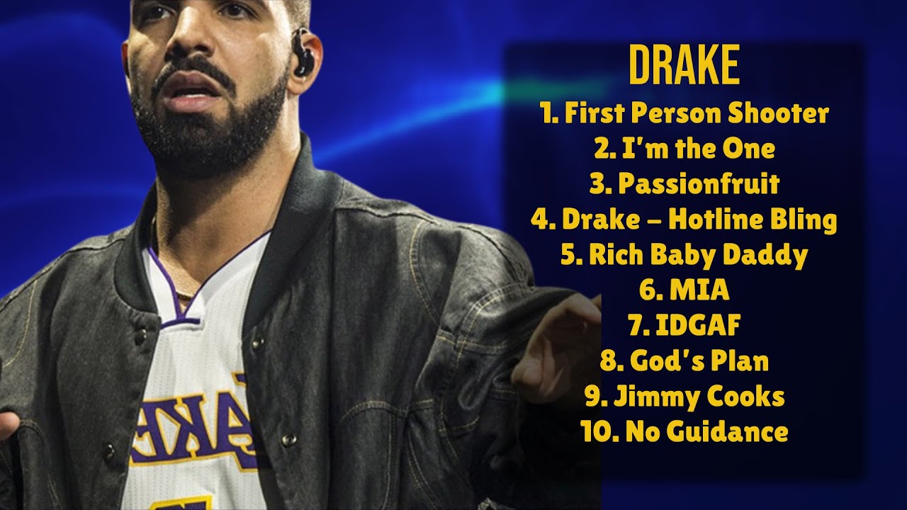 Drake-Hits that made headlines in 2024-Greatest Hits Lineup-Homogeneous ...