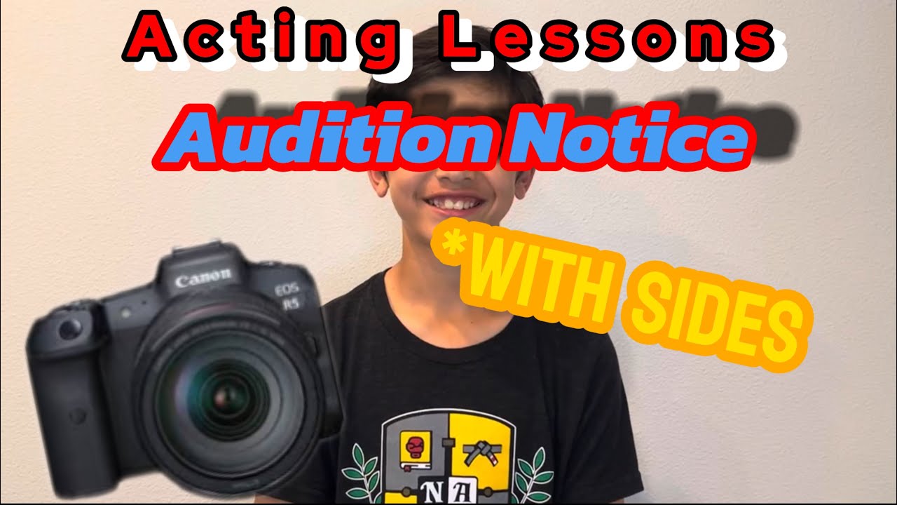 Auditioning Tips For Audition Notice - With Sides - YouTube
