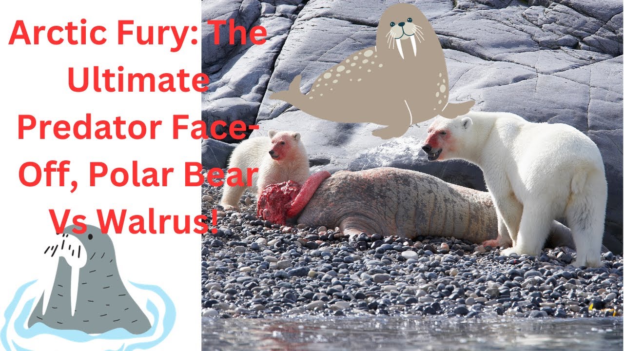 "Arctic Showdown: The Unbelievable Battle Between Polar Bear and Walrus ...