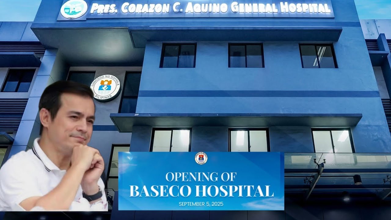 Full video no edit- inaugiration day of baseco hospital sa ika 65th day ...