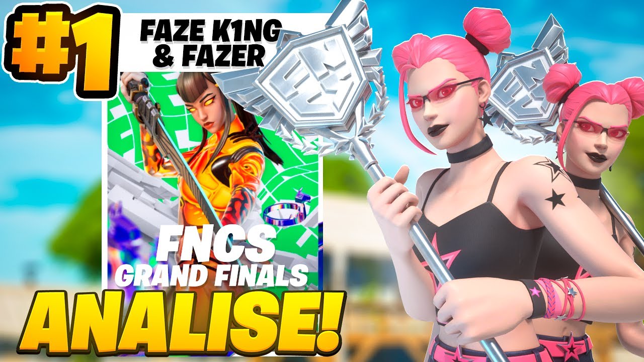 COMO O K1NG E O FAZER PEGARAM TOP 1 NA GRAND FINALS DA FNCS - YouTube