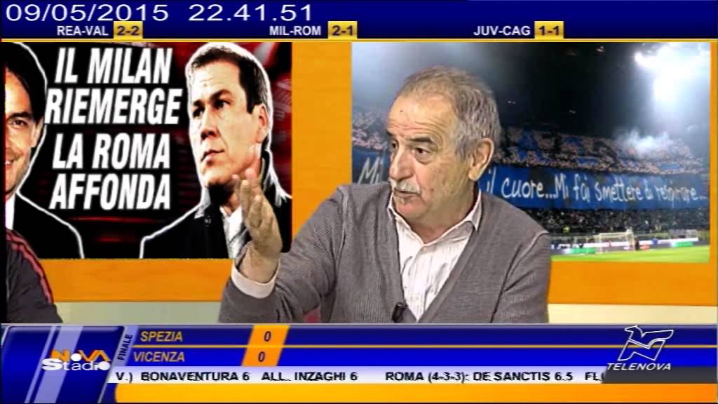 Milan-Roma, Gambaro: "Meglio senza Menez" - 09/05/15 - YouTube