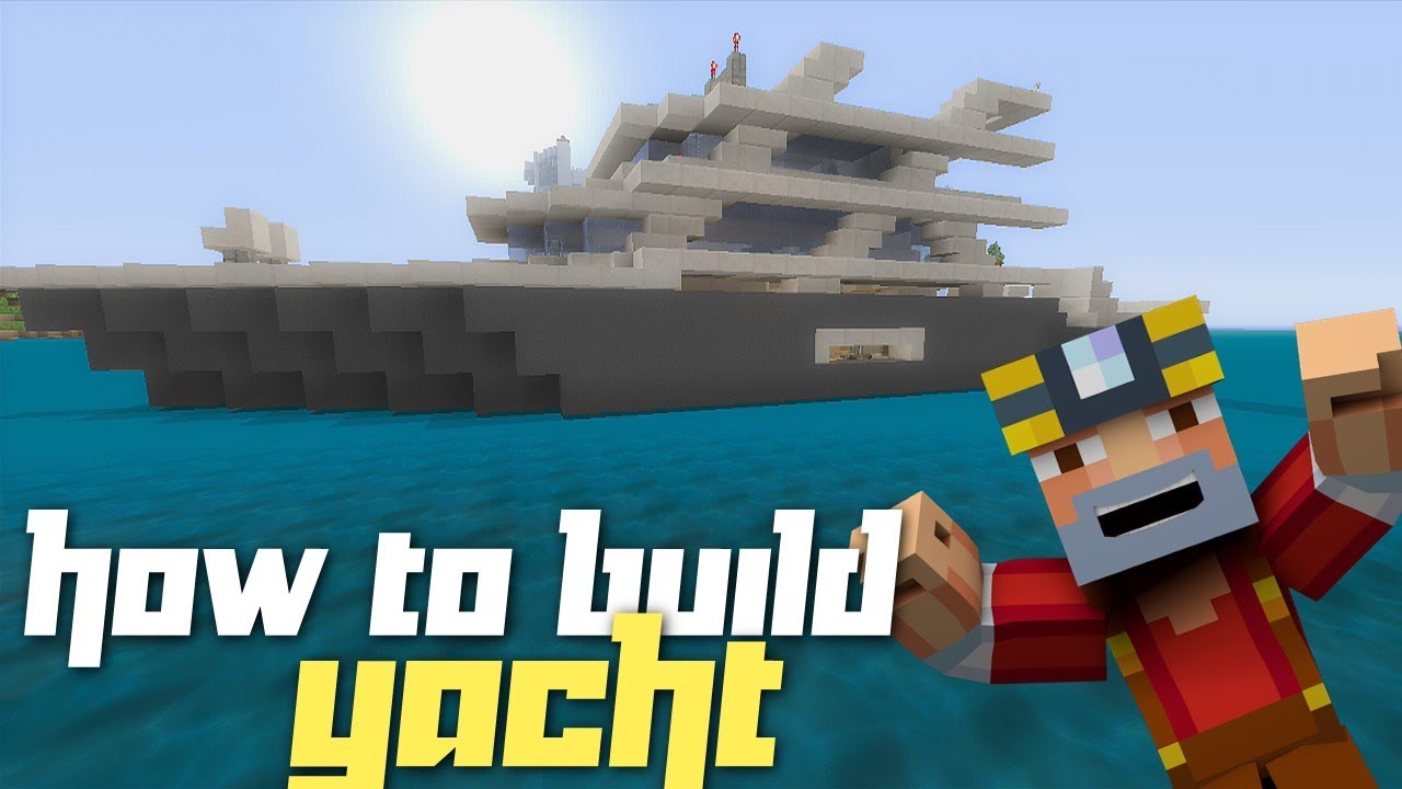 Minecraft Xbox 360: How to Build a Yacht! (Part 2) - YouTube