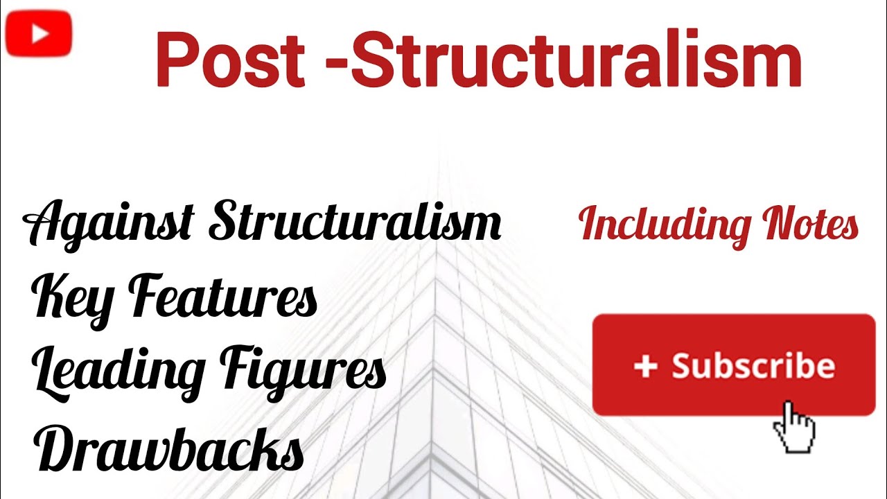 Post-Structuralism in literary criticism | Post Structuralism in Modern ...