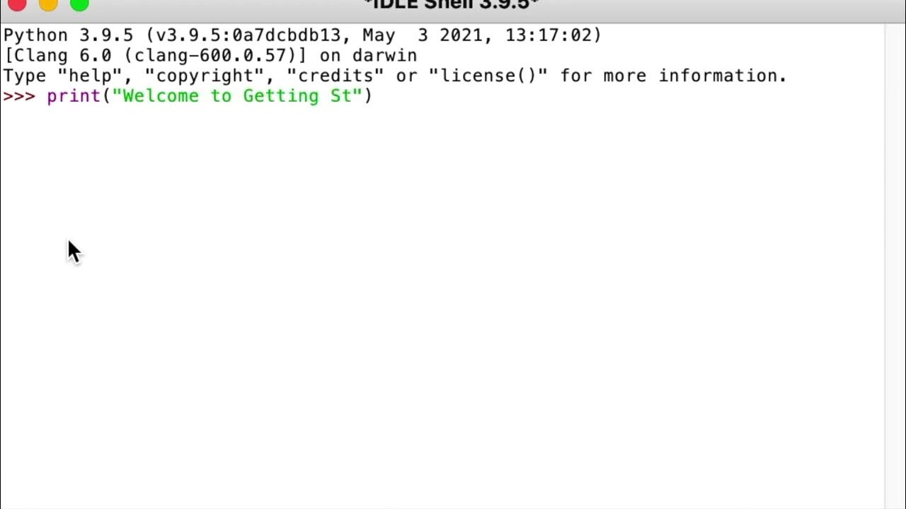 Python Print Statement - YouTube