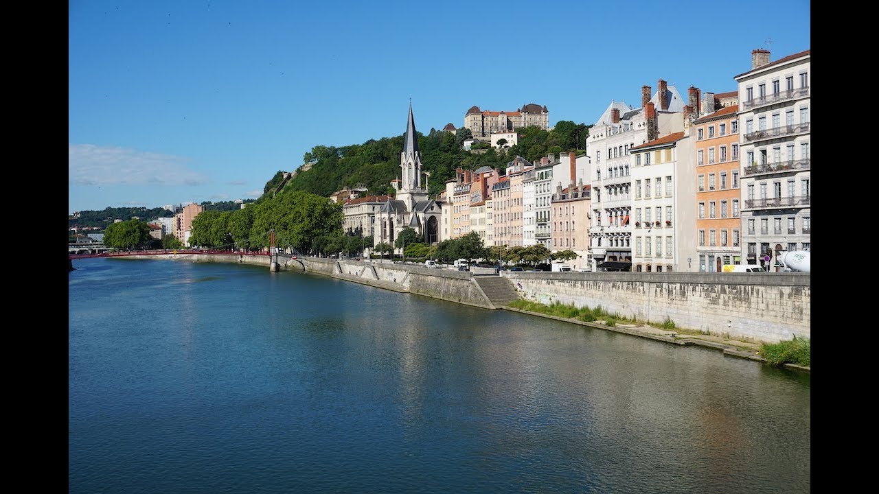 Lyon France Food & Walking Tour in 4K - YouTube