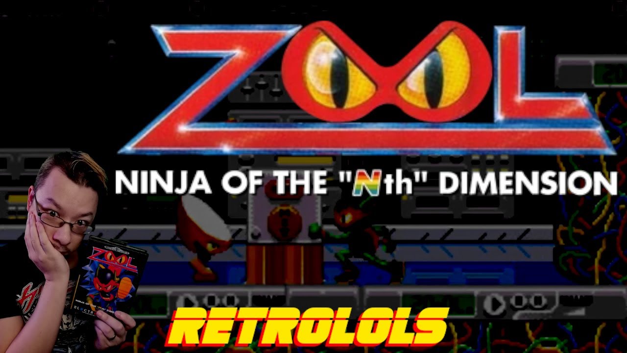 RetroLOLs - Zool: Ninja of the Nth Dimension [Sega MegaDrive/Genesis ...