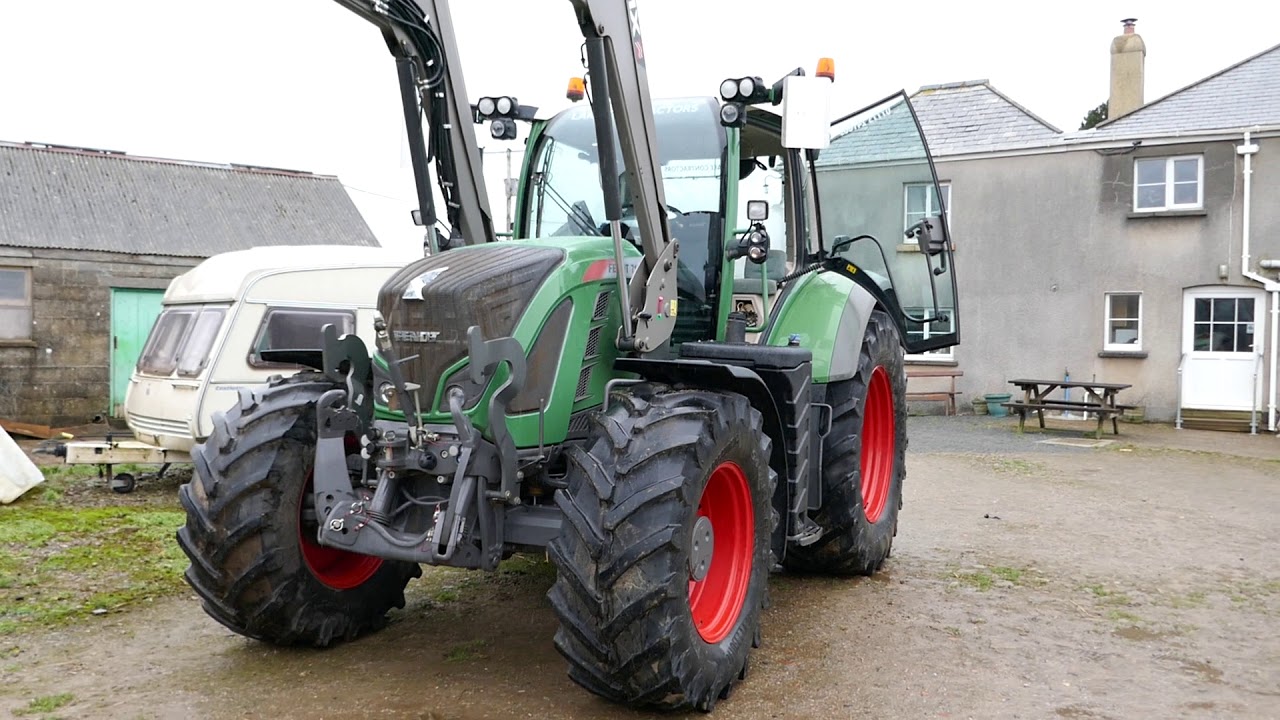 2015 Fendt 716 Vario TMS 4wd Tractor Complete with MX M312 Loader - YouTube