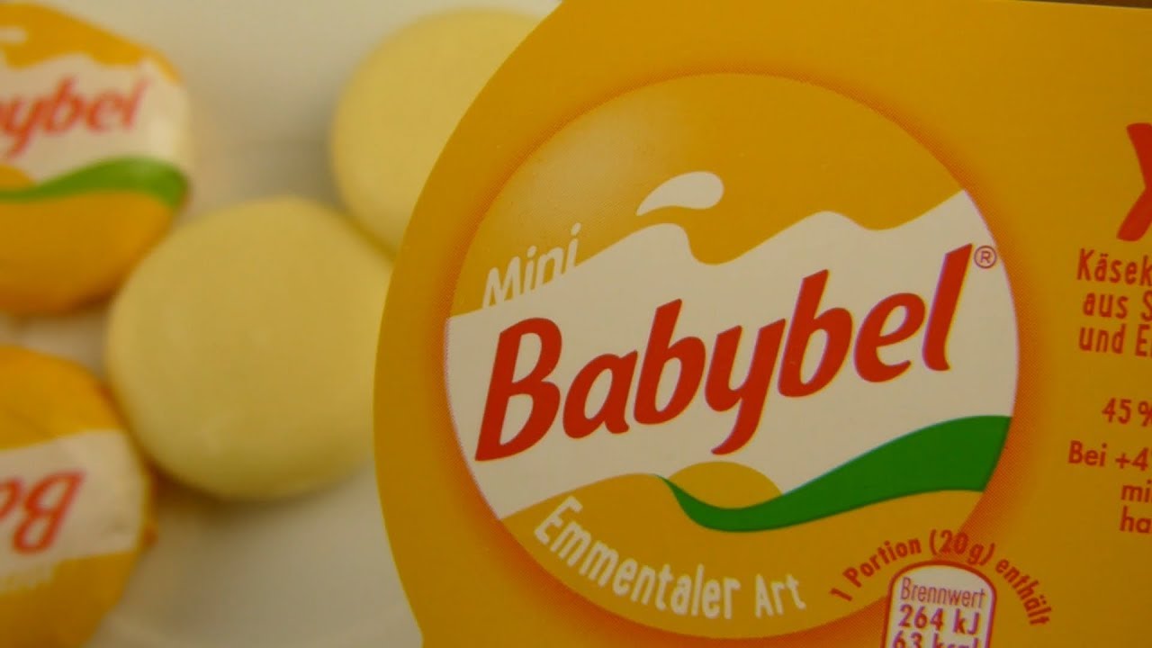 Mini Babybel Emmental Cheese / Emmentaler - YouTube