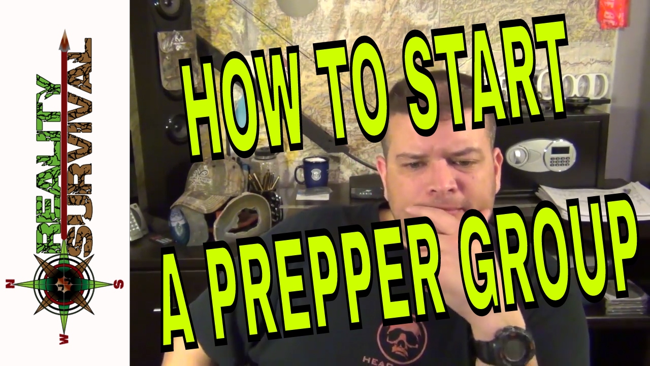 How To Start A Prepper Group - YouTube