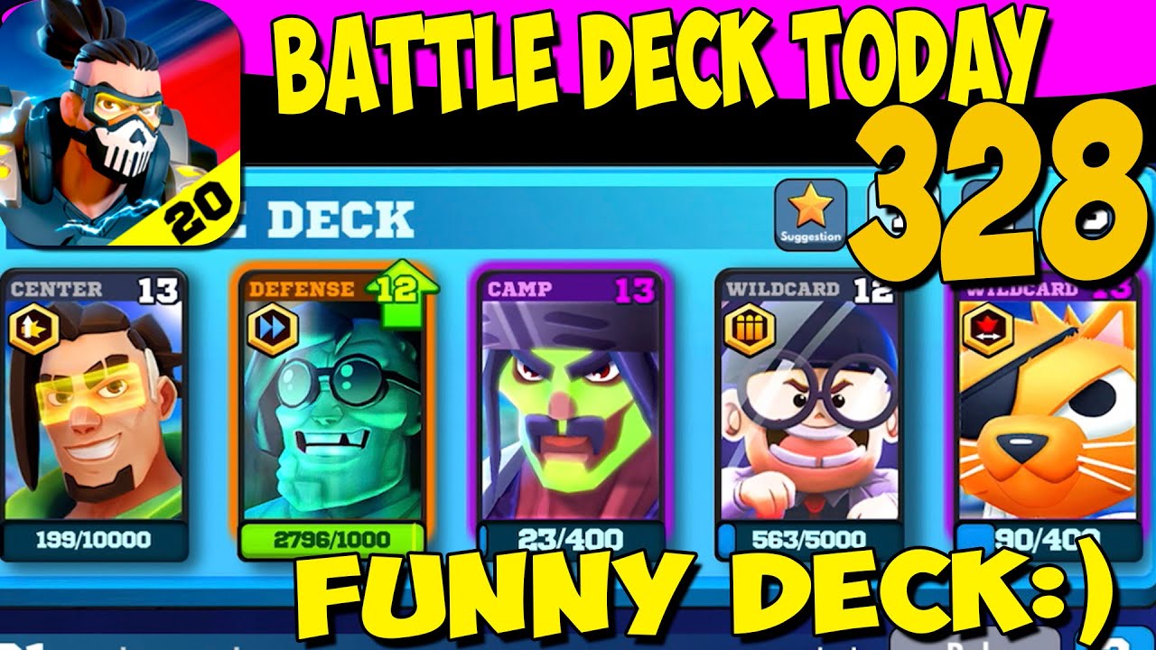 FRAG Pro Shooter - Walkthrough Gameplay part 328 - Battle Deck Today ...