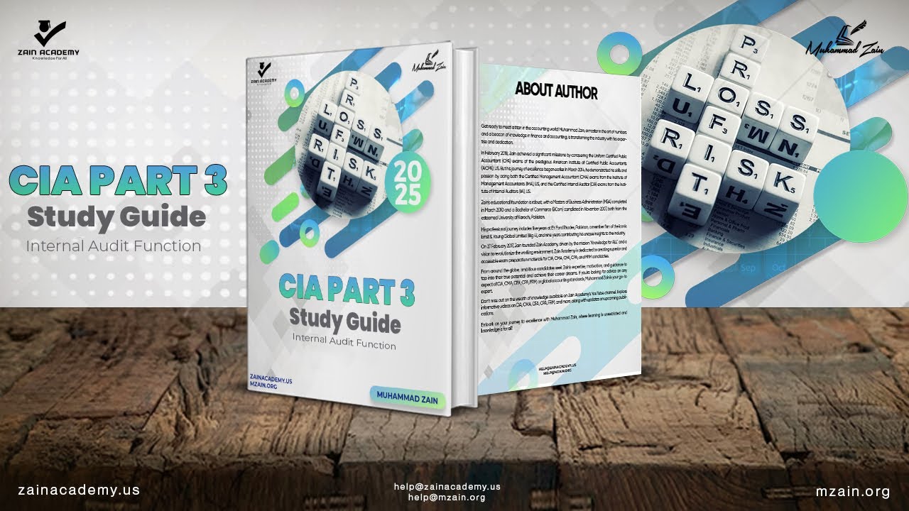 CIA Part 3 Study Guide 2025 | Pass the Internal Audit Function Exam with Confidence - YouTube