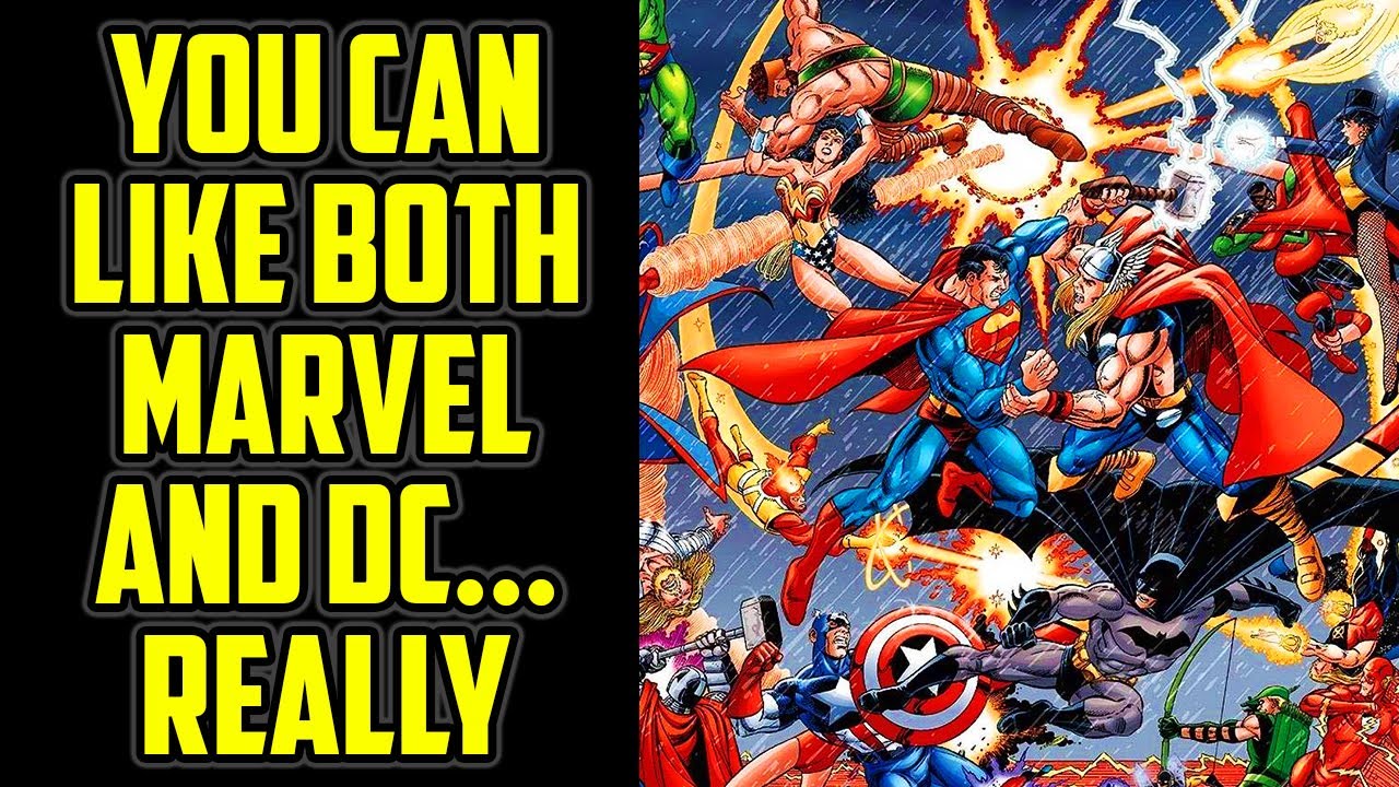 Marvel VS DC - A Pointless Fan War - YouTube