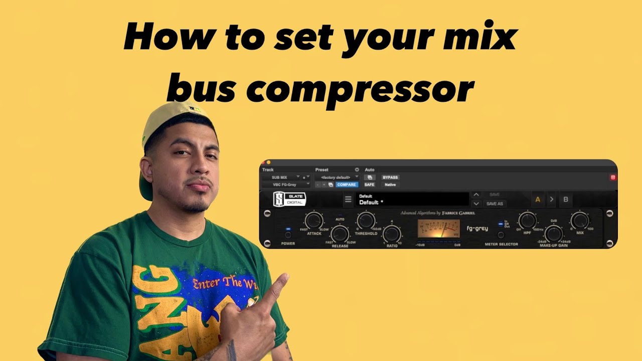 How to set your Mix Bus Compressor (SHAPE your MIX) - YouTube
