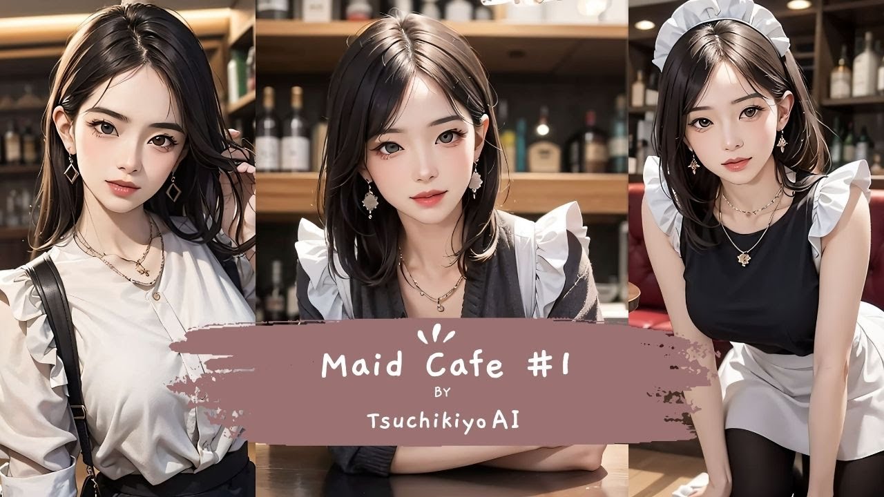 AI ART LOOKBOOK - Angel Maid Cafe 엔젤 메이드 카페 エンジェルメイドカフェ 天使女仆咖啡厅 ángel ...