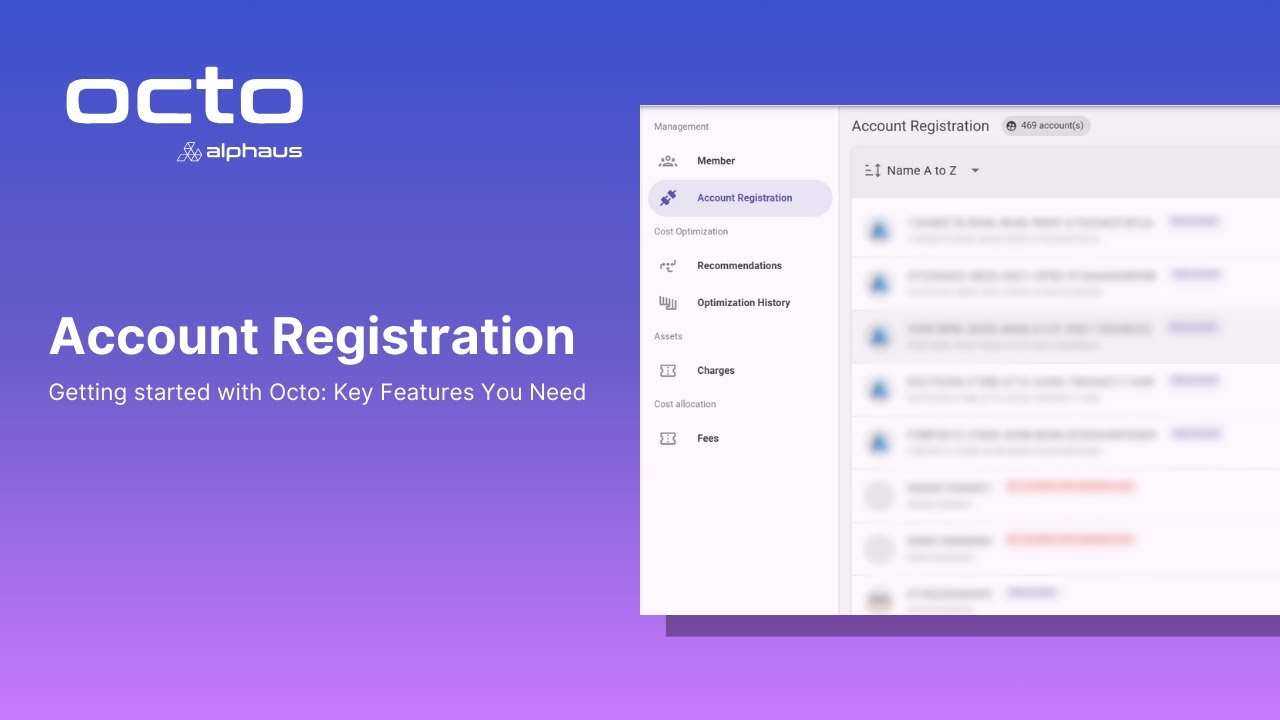 Account Registration | Import your data to Octo - YouTube
