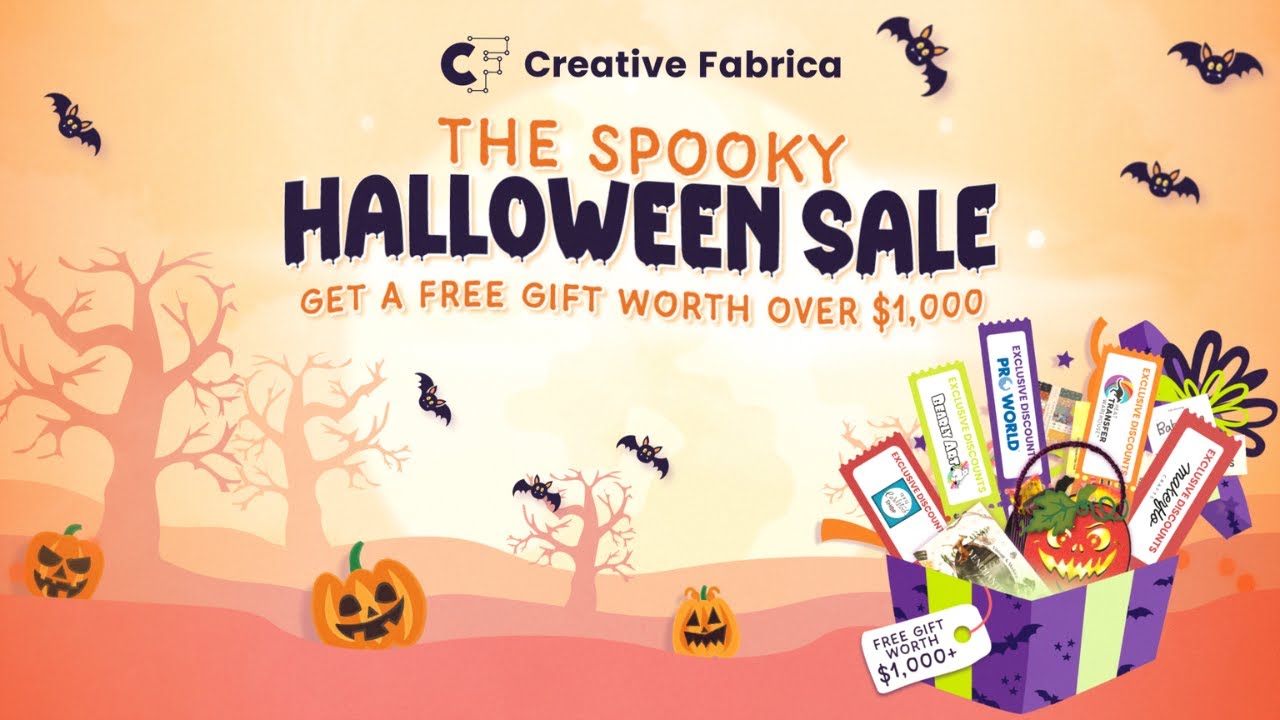 🎃 Creative Fabrica's Spooky Halloween Promo Is Here! 👻 - YouTube