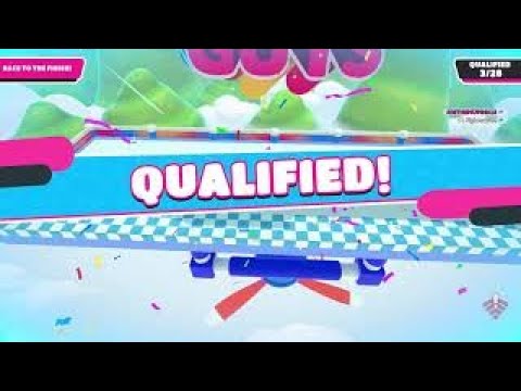 Flawless round of Track Attack Fall guys - YouTube