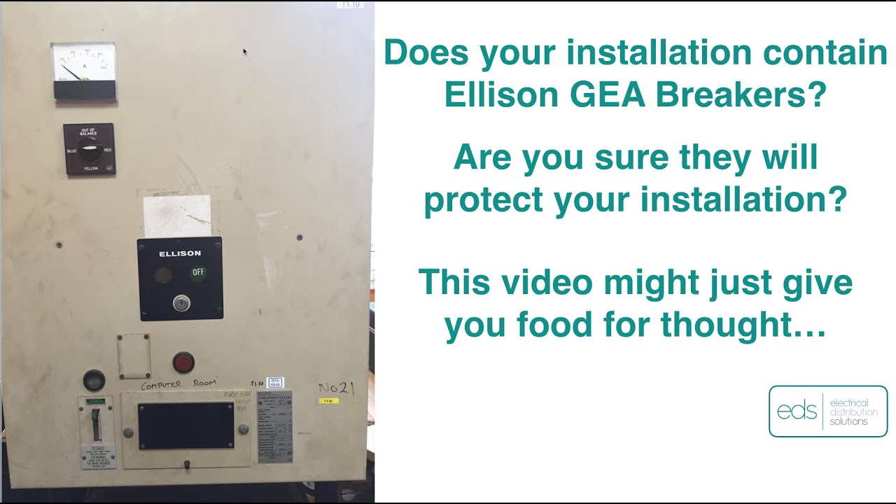Ellison Switchgear - Are you sure your installation is safe? - YouTube
