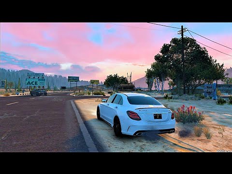 Mercedes Benz C200 - Gta 5 Gameplay - How to - Logitech g 29 Realistic ...